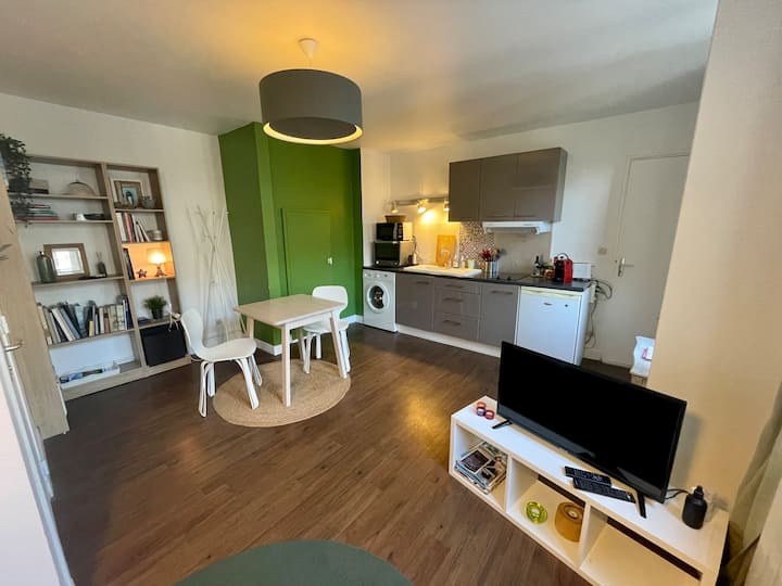 Appartement Chaleureux En Hyper Centre Ville - Ruan