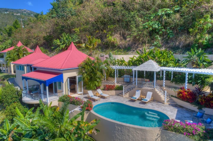 Seven Peaks, Pool, Sunset, Bars, Restaurants - U.S. Virgin Islands