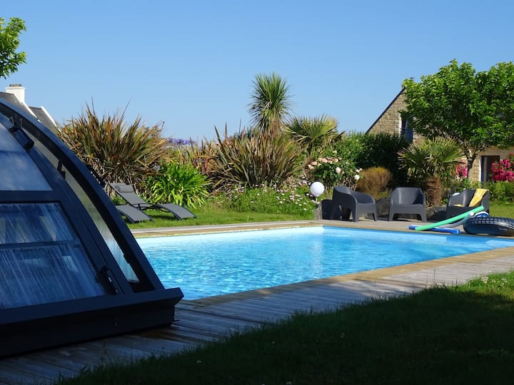 Meublé Récent 3* Avec Piscine, à 400m Du Port - Roscoff