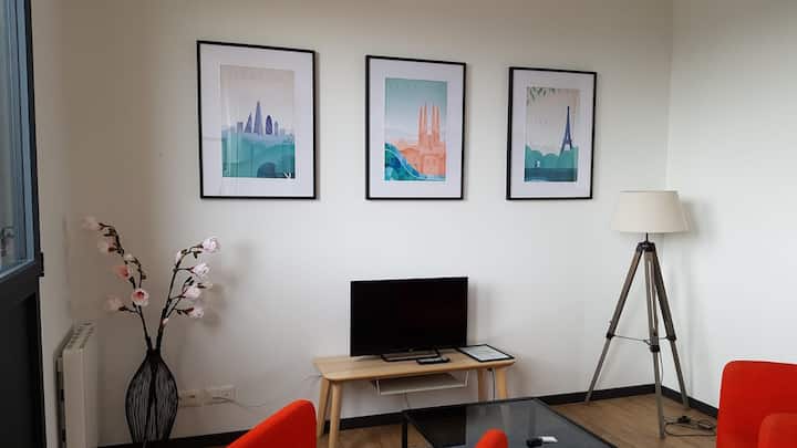 5. Appartement Traversant, Sécurisé Et Au Centre - ibis Le Mans Est Pontlieue