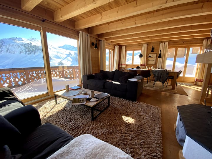 Magnifique "Chalet Clare" Aux Crosets- Ski In&out - Champéry
