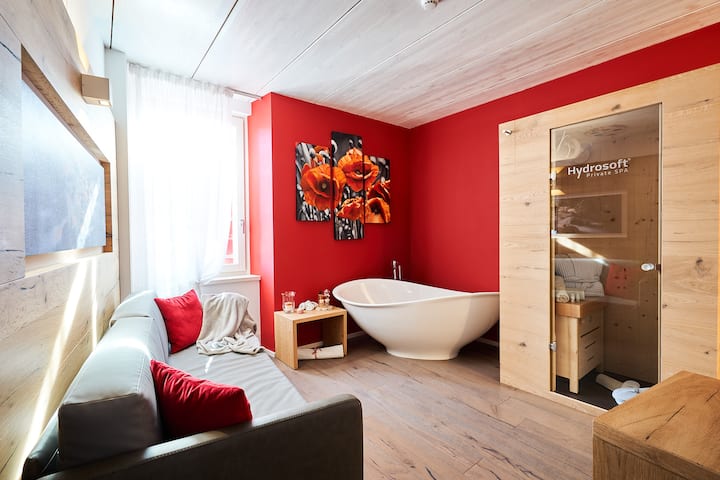 Sauna E Vasca Private In Suite - Molveno