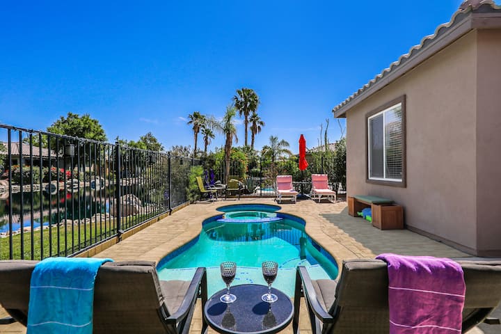 Beautiful Home 
Private Pool & Spa Backyard Oasis - Indio, CA