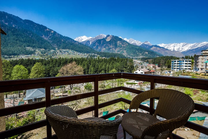 Moreish Stays :Exotic 2 Room In Heart Of Manali - 마날리
