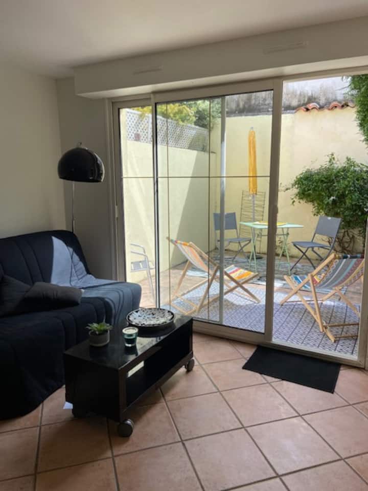 Rare Studio Plein Centre + Terrasse - La Rochelle