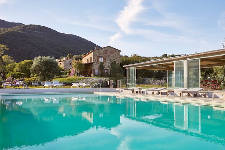 Deluxe Bedroom Apt. W/patio & Pool - Castagneto Carducci