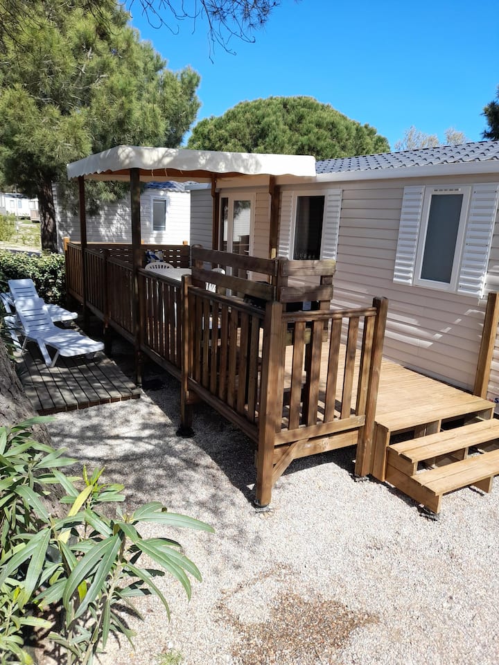 Mobil-home 4-6 Pers à Canet Plage Au Mar Estang - Canet-en-Roussillon