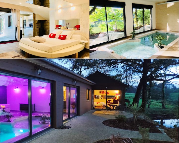 Gîte Romantique Avec Piscine Spa Privative - 브리타니