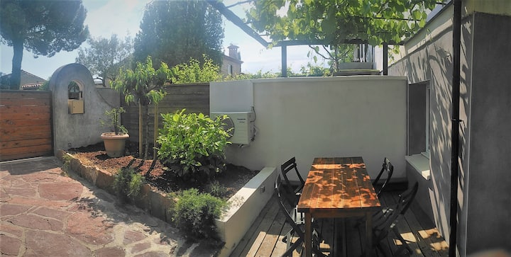 F2 Calme Terrasse, Parking, Climatisation - Montpellier