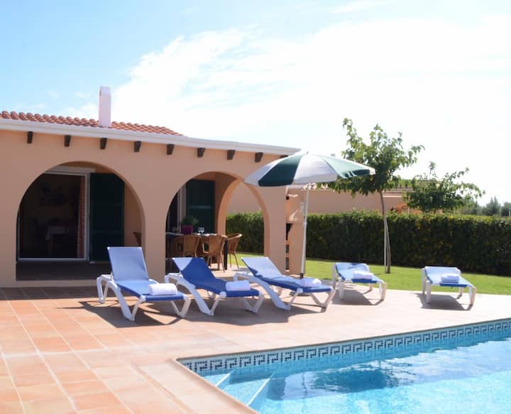 Villa Con Piscina Privada - Ciudadela