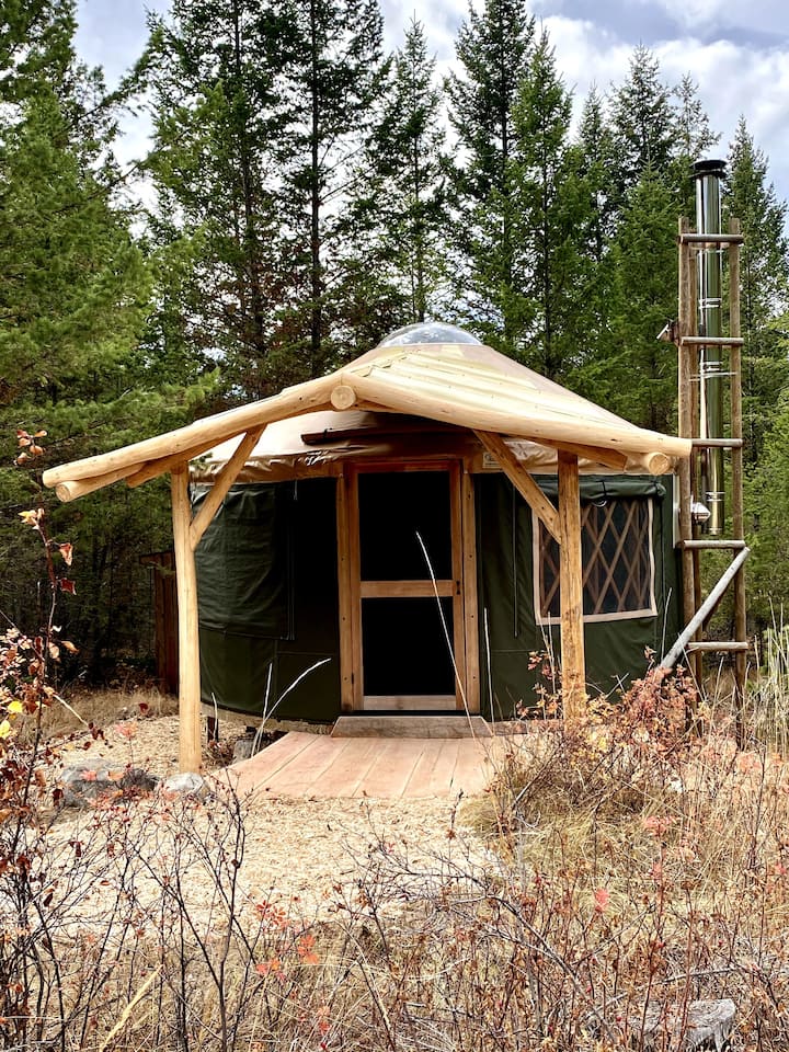 Hike In Yurts @ Radius - The Burrow - Alberta