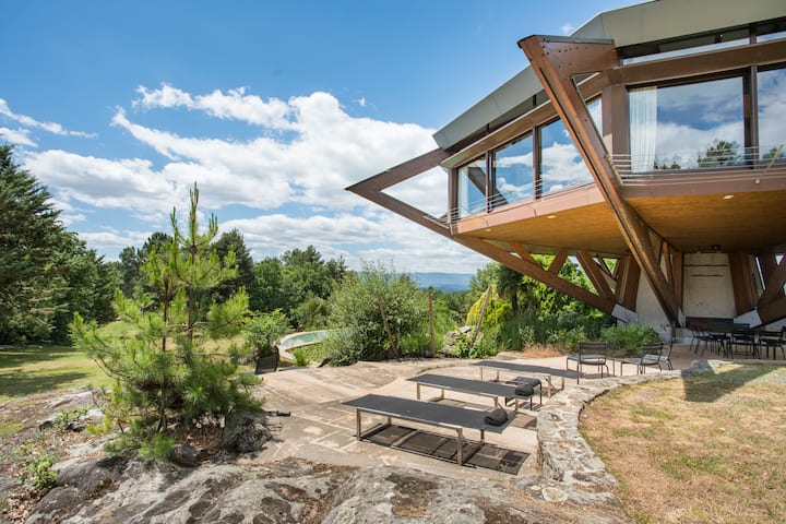 Villa Alto, Un Rêve D'architecte En Pleine Nature - Vals-les-Bains