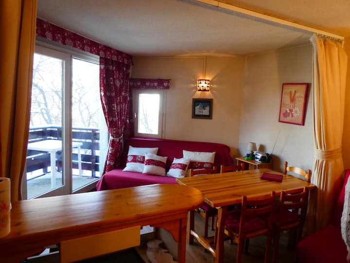 Le Refuge-studio Séparatif Proche Centre Station - Les Orres