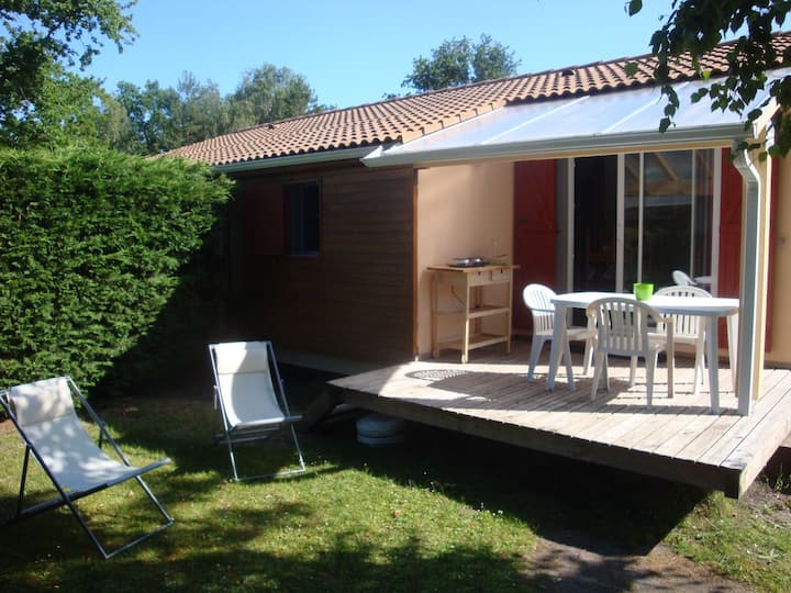 Au Petit Pont Des Moussaillons Chalet Classé - Hourtin