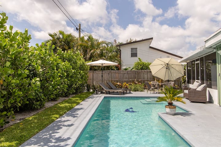 Seaglass Retreat | Family | 4/2 Pool Mins To Beach - Palm Beach Gardens, FL