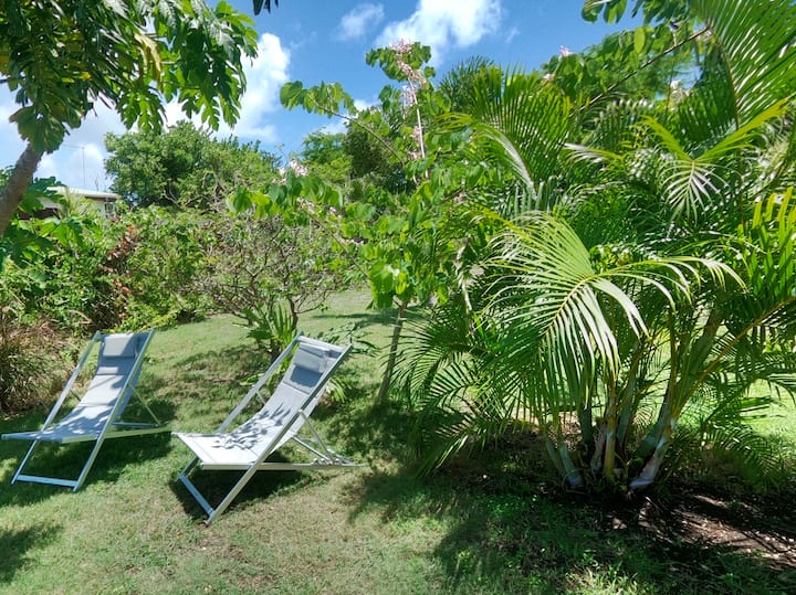 Villa Kaki Tout Confort à Seulement 400m Du Lagon - Marie-Galante