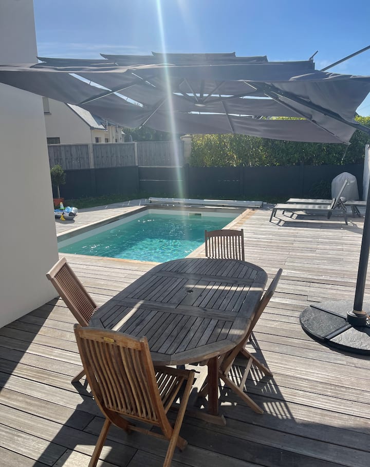 Villa Au Pouliguen Avec Piscine - Le Pouliguen