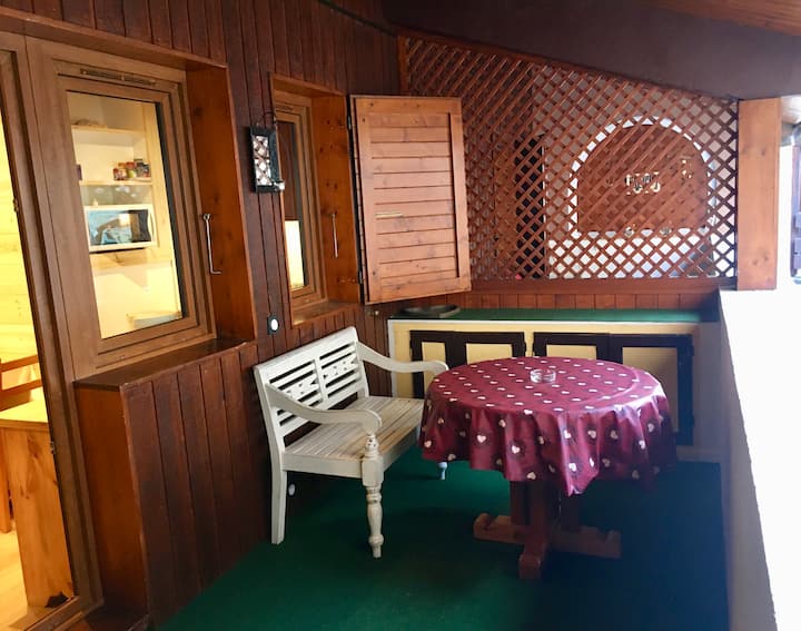 Studio Mezzanine, Bourg Morel,
De 1 à 4 Personnes. - Trois Vallées