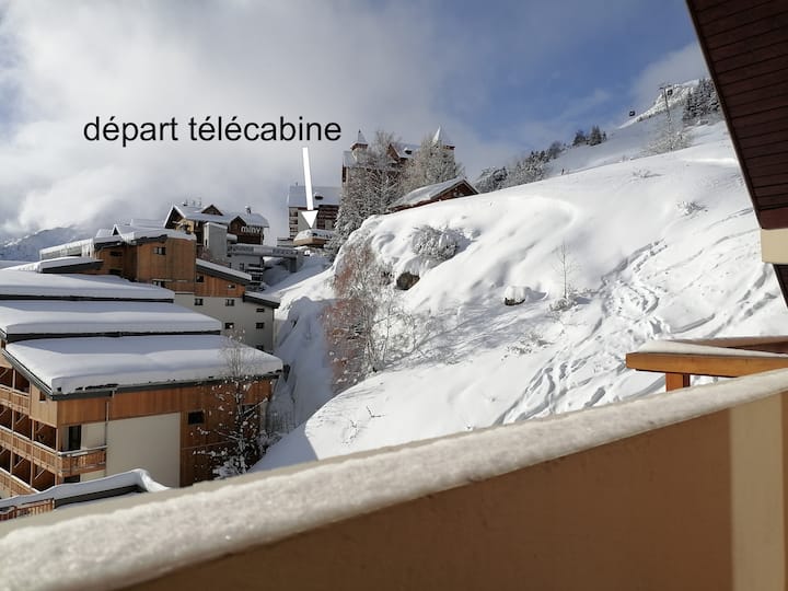 Les 2 Alpes Studio Balcon Sud Parking Couvert - Les Deux Alpes