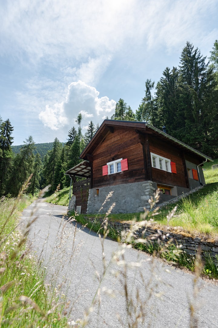 "Les Tsablos" Mayen-maiensäss à Vercorin, Valais - Sierre