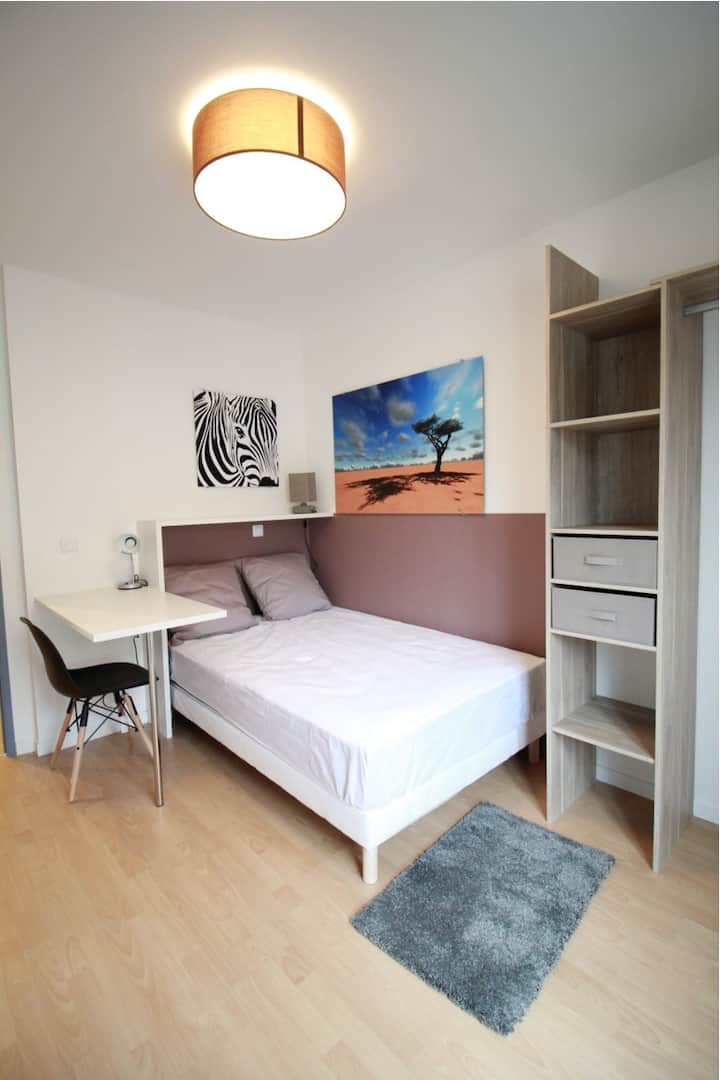 Appart Cosy 4chambres, 2 Sdb + Parking - Nancy