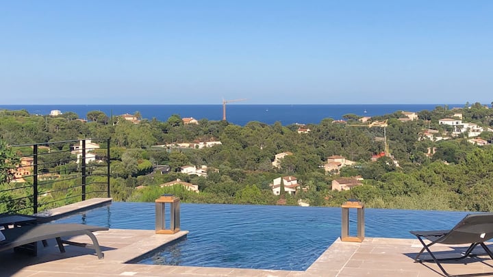 Super Maison Avec Super Vue Mer - Grimaud