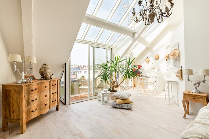 Duplex Atelier De Peintre Hyper-centre Caen 220m2 - Caen