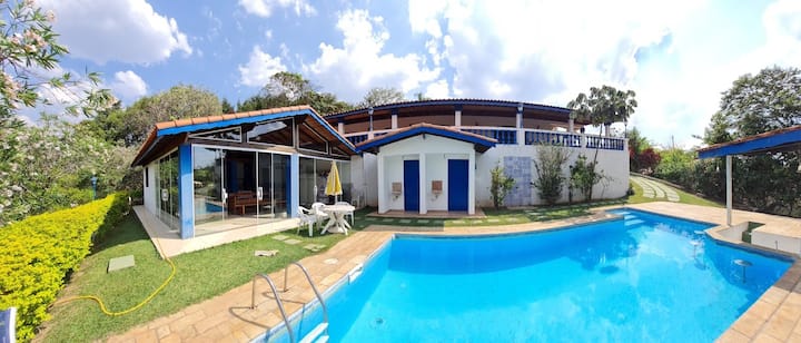 Casa Em Estilo De Fazenda Em Cond Fechado Total Segurança Próx De São Paulo - São Roque