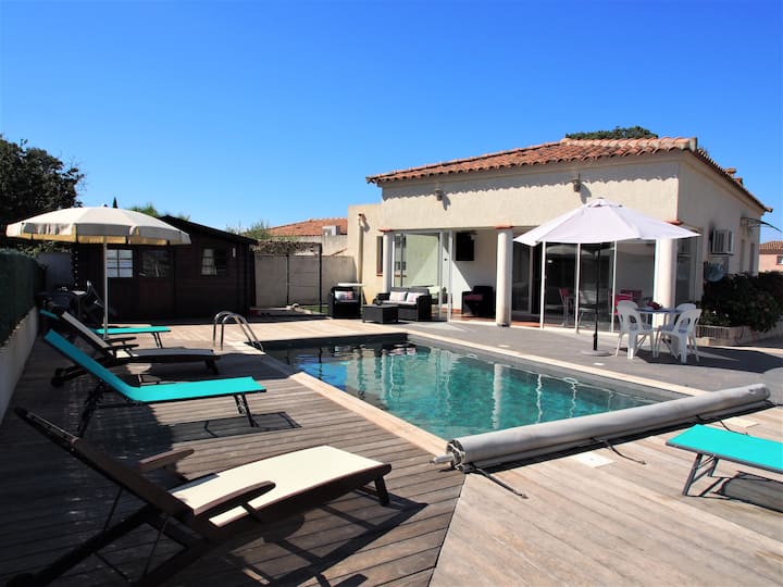 Villa Avec Piscine Au Calme, Plage à 5 Minutes - Ajaccio