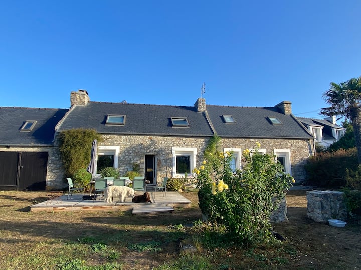 Grand Penty Lumineux à La Palue. Plage à Pieds - Camaret-sur-Mer