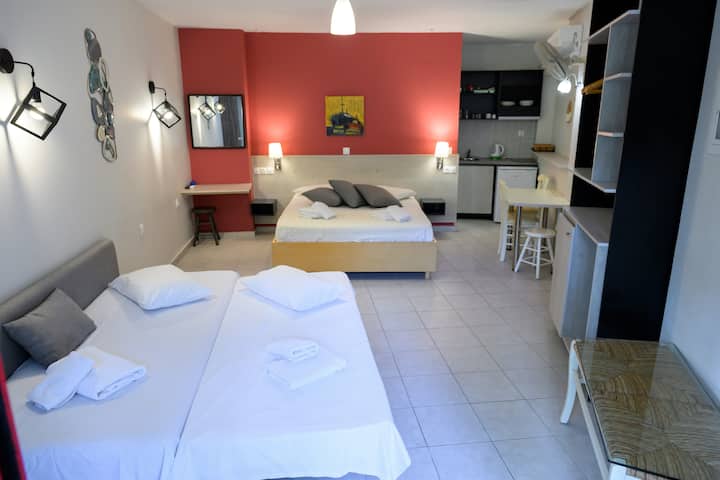 Family Studio Gv Rouda Bay Beach Hotel - Lefkada