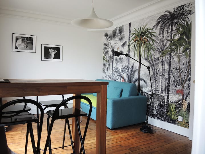 Independent Guest Annex With Balcony - Paris