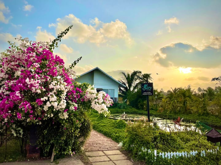 Luxury Double Occupancy Ac Room Pond Facing - Diveagar