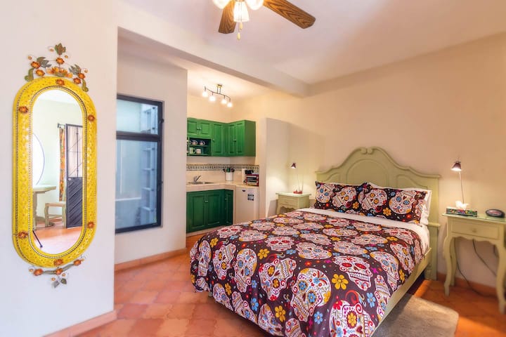 Roofview*centro*walk2 Everything*kitchen*fireplace - San Miguel de Allende