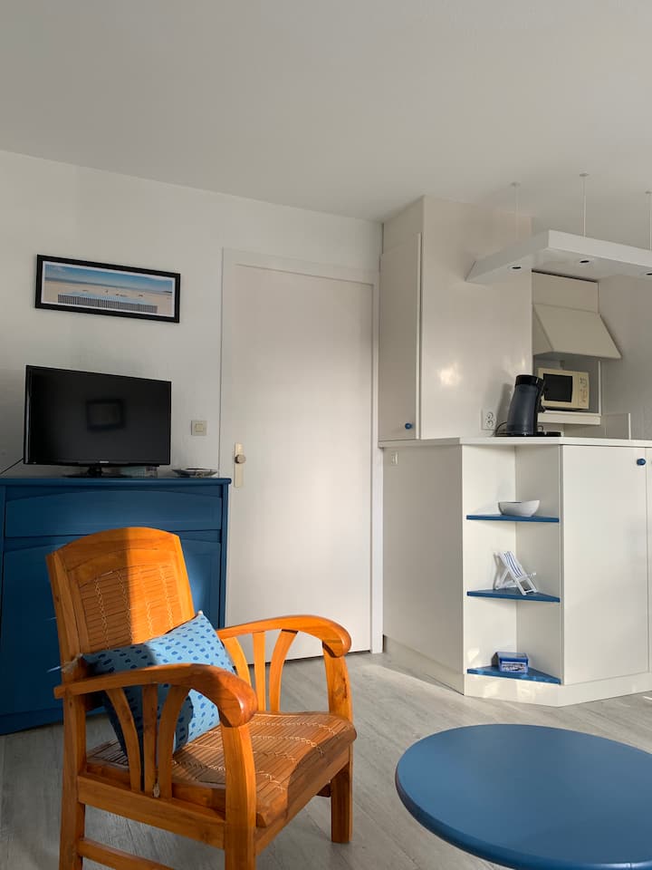 Studio Exposé Sud - à Proximité Plage Benoît (60m) - Plage Le Pouliguen