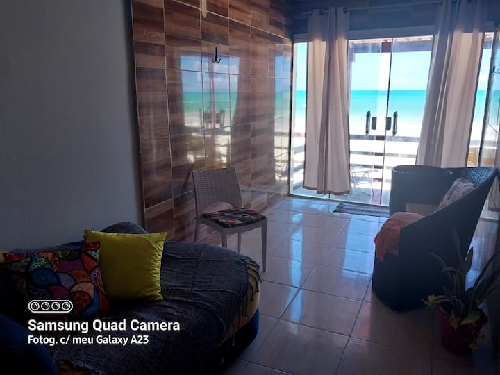 Casa 02 - Beira-mar Com Varanda De Frente Da Praia - Maragogi