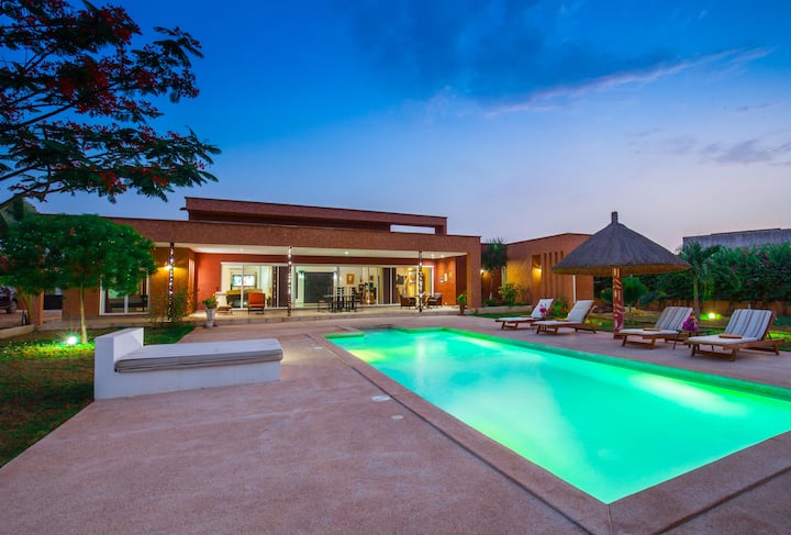 Spacieuse Villa De Luxe Piscine Privée - 세네갈