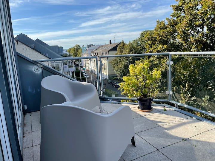 Direkte Rheinlage, Penthouse, In Bn-beuel/ Ruhig - Bonn