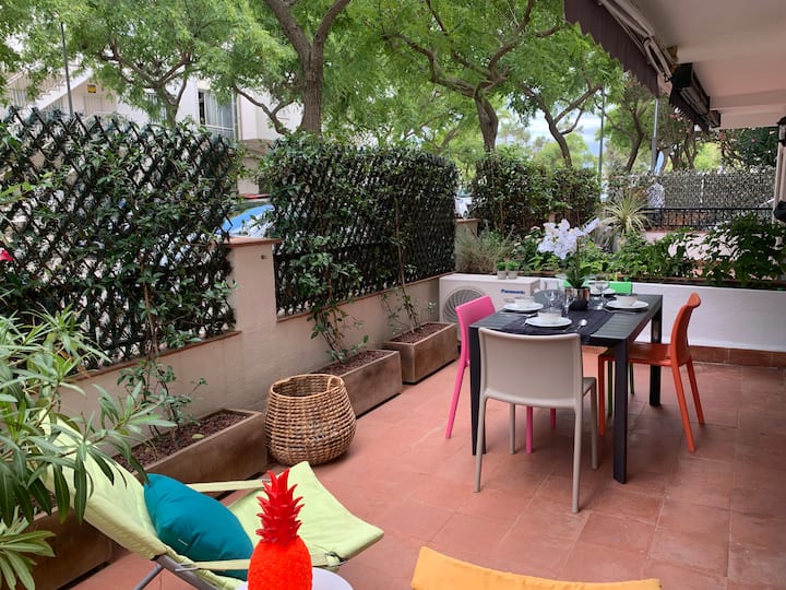 Appt Cocoon Akoya Conserjería, à 50 M De La Plage - Roses