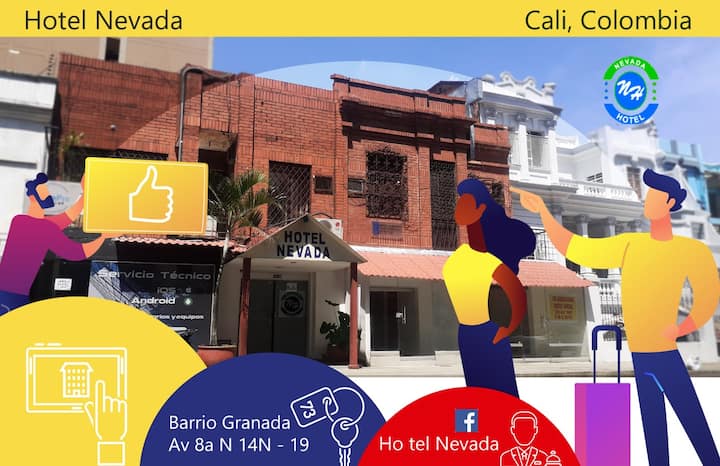 Acogedoras Habitaciones  Con Estilo, Hotel Nevada - Cali