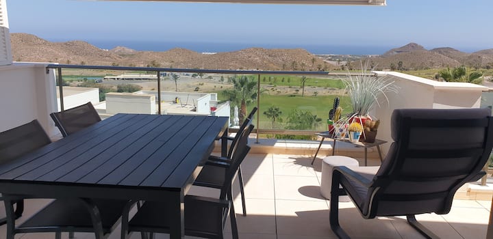 Appartement Espagne Vue Mer Golf - Pulpí