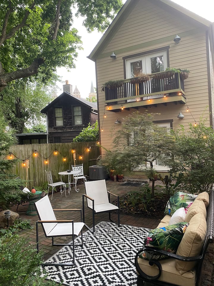 Renovated Historic House On Quiet Brick Street - 哥倫布