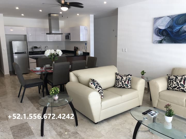 A103 Incredible Apartment In Ground Floor,4 Person - Cancún