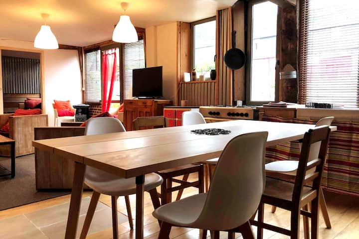 Le Relais St Nicol, Terrasse 50m2 Et Parking Privé - Honfleur