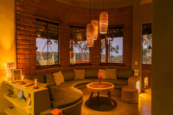 Casa Ambar Do Cerrado-view And Unique Architecture - Brasil