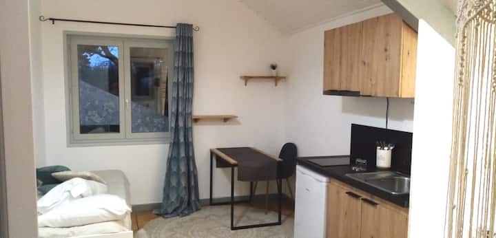 Studio 20m2 Avec Kitchenette, Terrasse, Parking - Yvoire