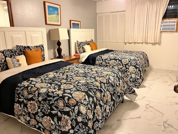 (Rk) Waikiki Resort Condo 1br 2beds Free Parking - Honolulu, HI