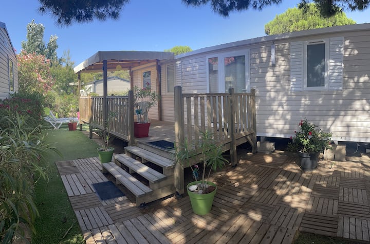 Location Mobilhome Camping 4* - Canet-en-Roussillon