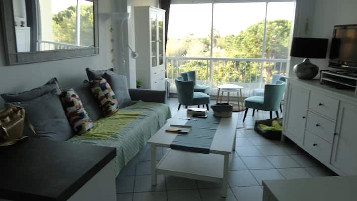 Cap D'agde -Appartement à 15mn  Plage Richelieu. - Agde