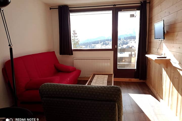 Studio Cabine 32m2, Orienté Sud Face Au Mt Bisanne - Hauteluce